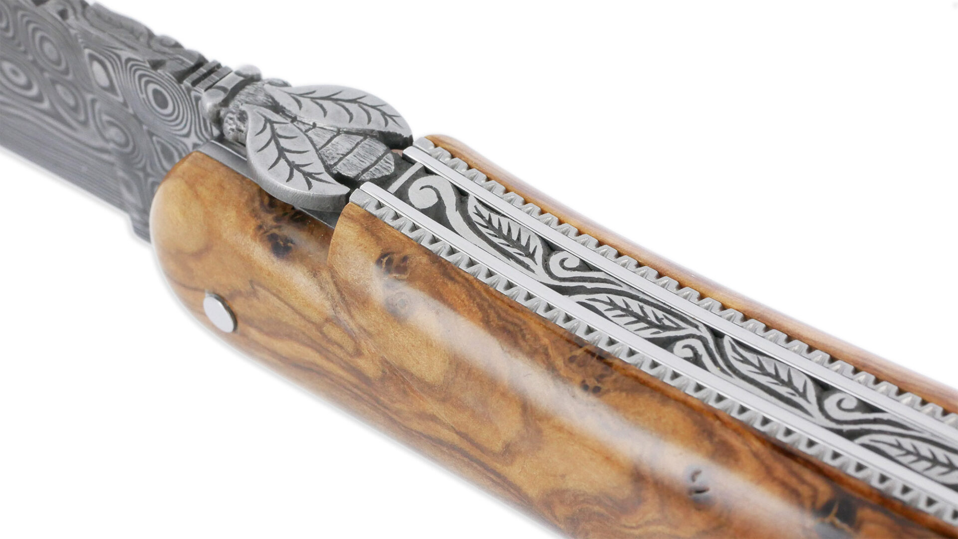 Prestige Knife Forge de Laguiole Rambaud Full Handle in Olive Wood ...