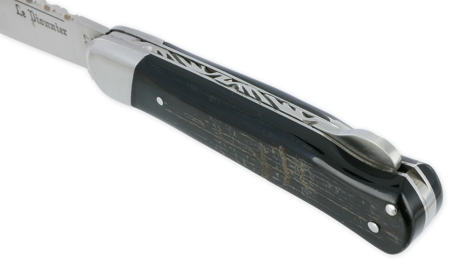 Douris-Chastel Le Pionnier 1 Piece Folding Knife Buffalo Crust 11cm ...